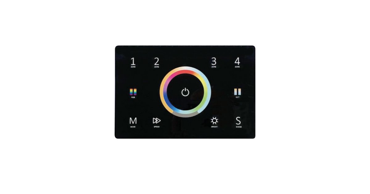 DMX512 RBGW 4-zone controller | Lombardo S.r.l.